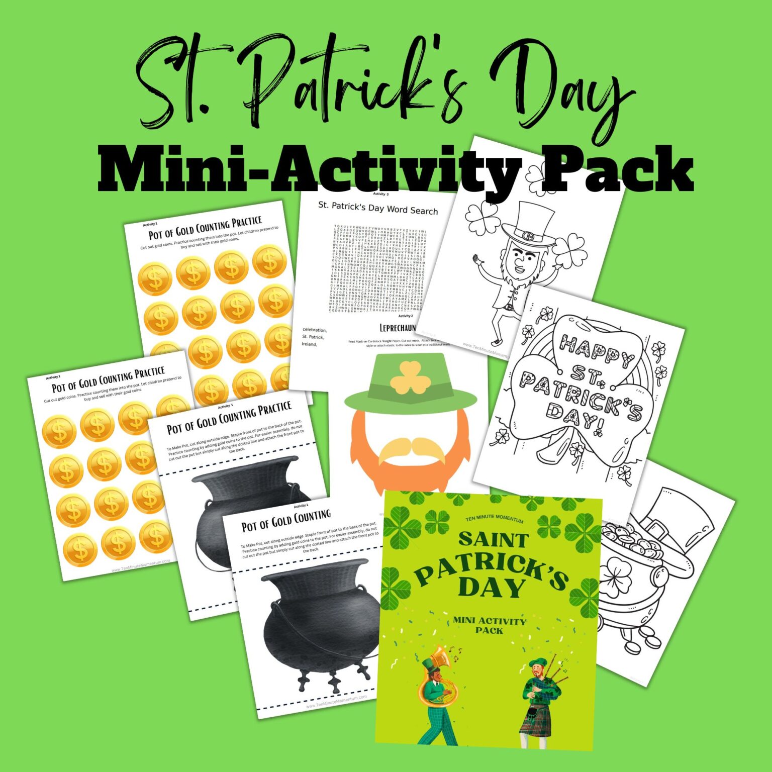 Sukkot Mini Activity Pack and Lapbook